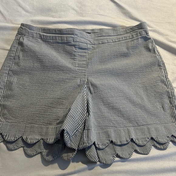 Zac & Rachel | Shorts | Zac Rachel Blue And White Striped Seersucker ...